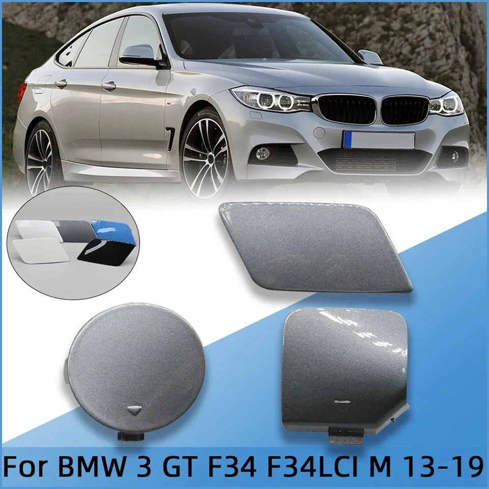Front-Rear-Bumper-Tow-Hook-Cover-Cap-Garnish-For-BMW-3-GT-Gran-Turismo ...