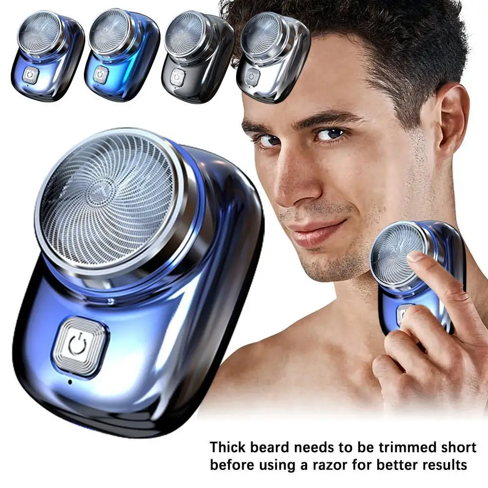 USB-Rechargeable-Mini-Shave-Pocket-Size-Portable-Electric-Shaver-Razor ...