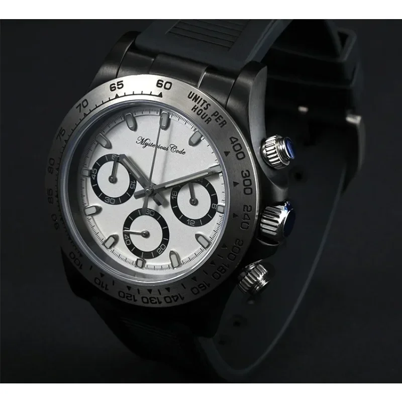 Mysterious-Code-Men-s-Watches-Vk63-Choronograph-Watch-Quartz-Panda ...