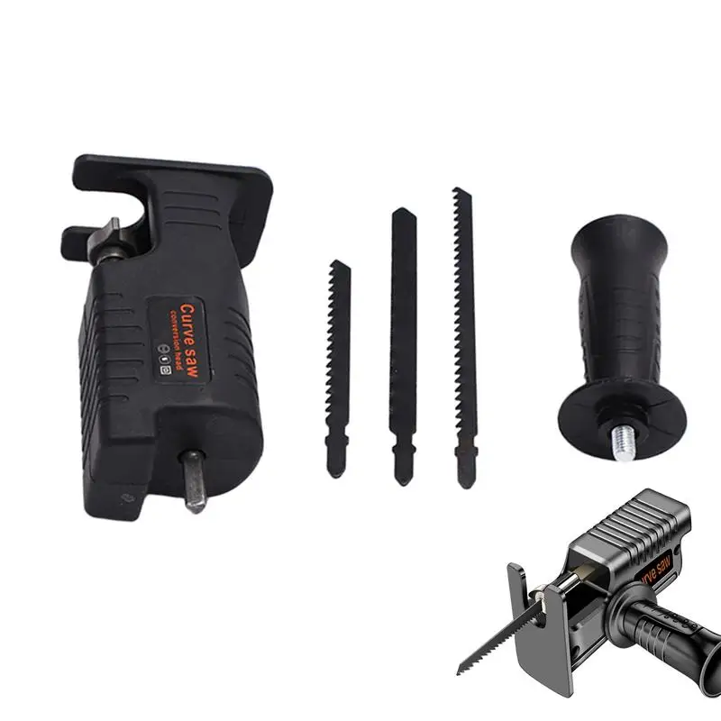 Electric Reciprocating Saw Adapter Conversion Head Drill Modified ...