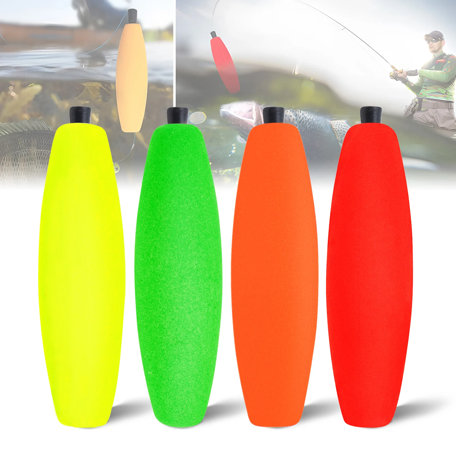 1pc-Colorful-Oval-Hard-Foam-Fishing-Bobber-Float-Strong-Buoyancy ...