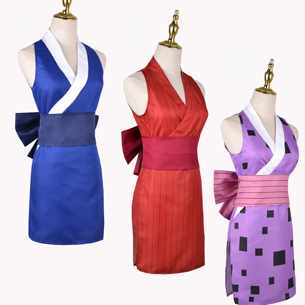 Season 2 Anime Demon Slayer Cosplay Suma Hinatsuru Makio Costume Dress ...