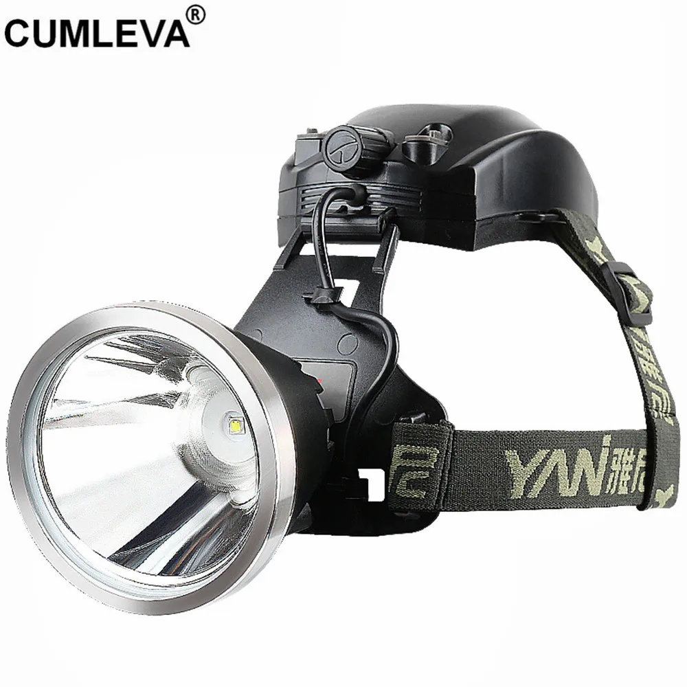 Rechargeable Powerful Headlamp Ultra Bright Led Head Mounted Light ...