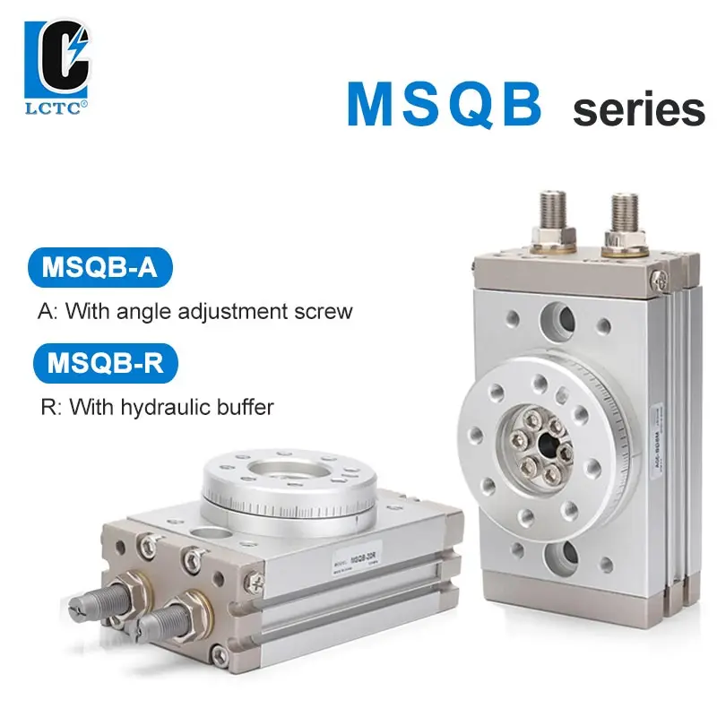 Rotary Cylinder Msqb, Pneumatic Small Corner Swing Adjustable 90 ...
