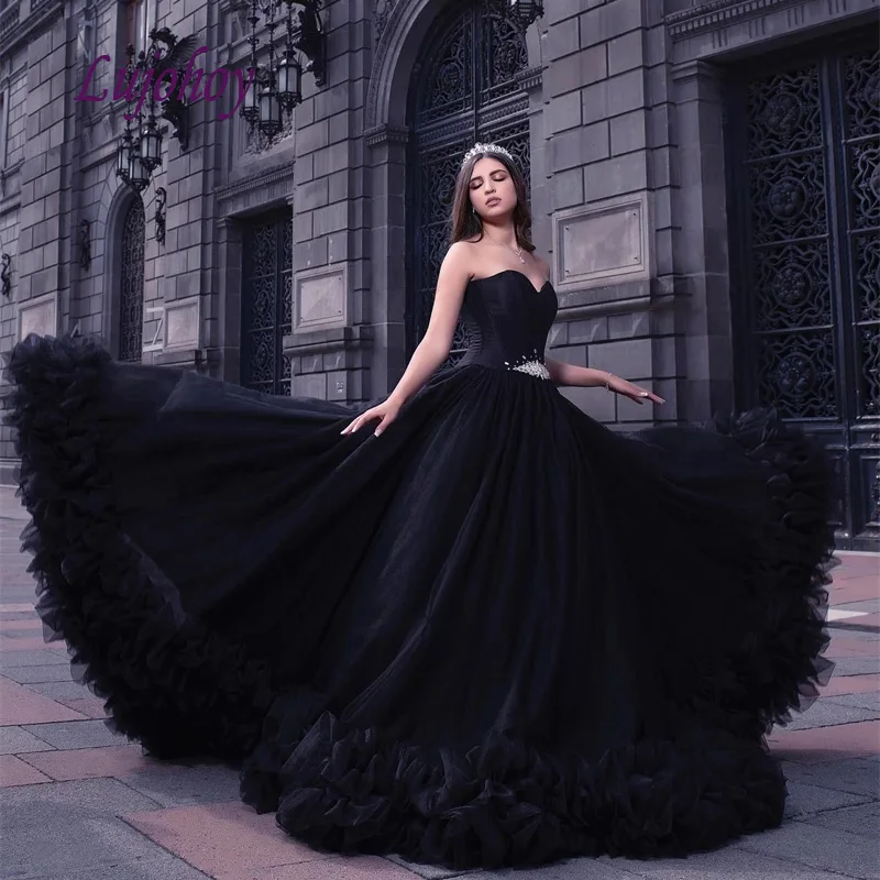 Black Masquerade Prom Dresses