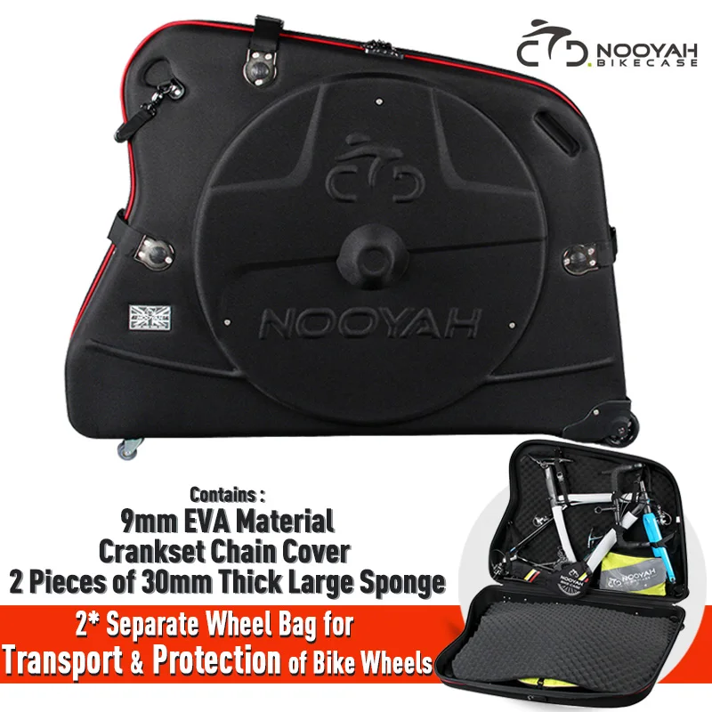 NOOYAH-Bike-Travel-Case-EVA-Bike-Bag-for-Transport-Bicycle-EVA-Hardshell-Bike-Accessories-Air ...