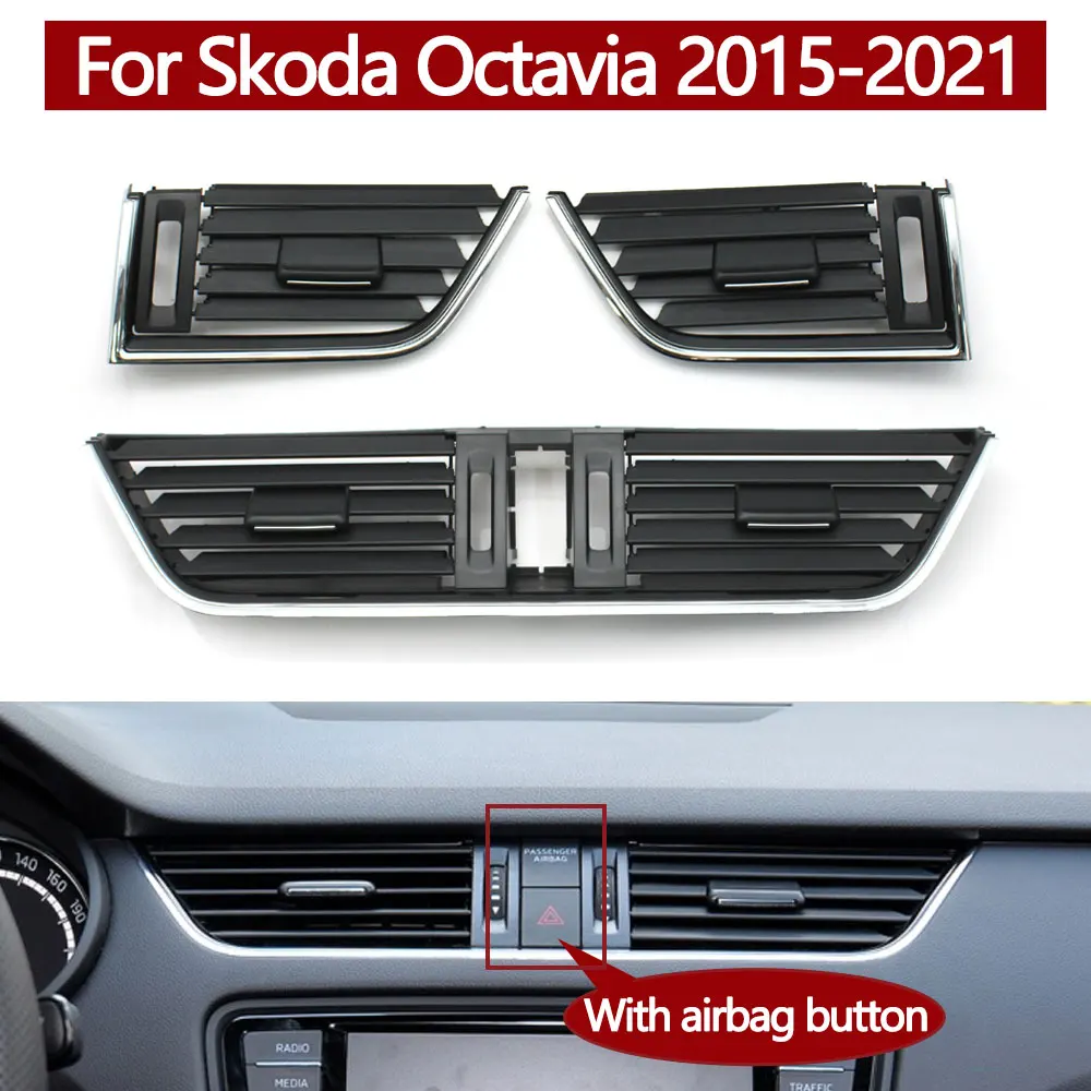 Front Dashboard Air Conditioning Left Right AC Vent Grille Outlet Panel ...