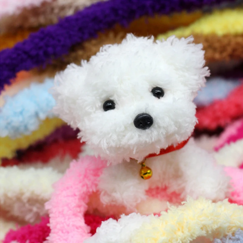 New-Plush-Thread-Iron-Wire-Wool-Twist-Rope-Ribbon-Bar-Strip-Stick ...