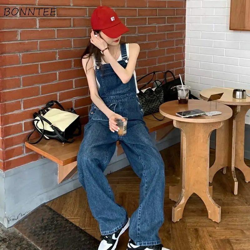 Monos-Mujer-longitud-completa-moda-nueva-colecci-n-verano-vaquero ...