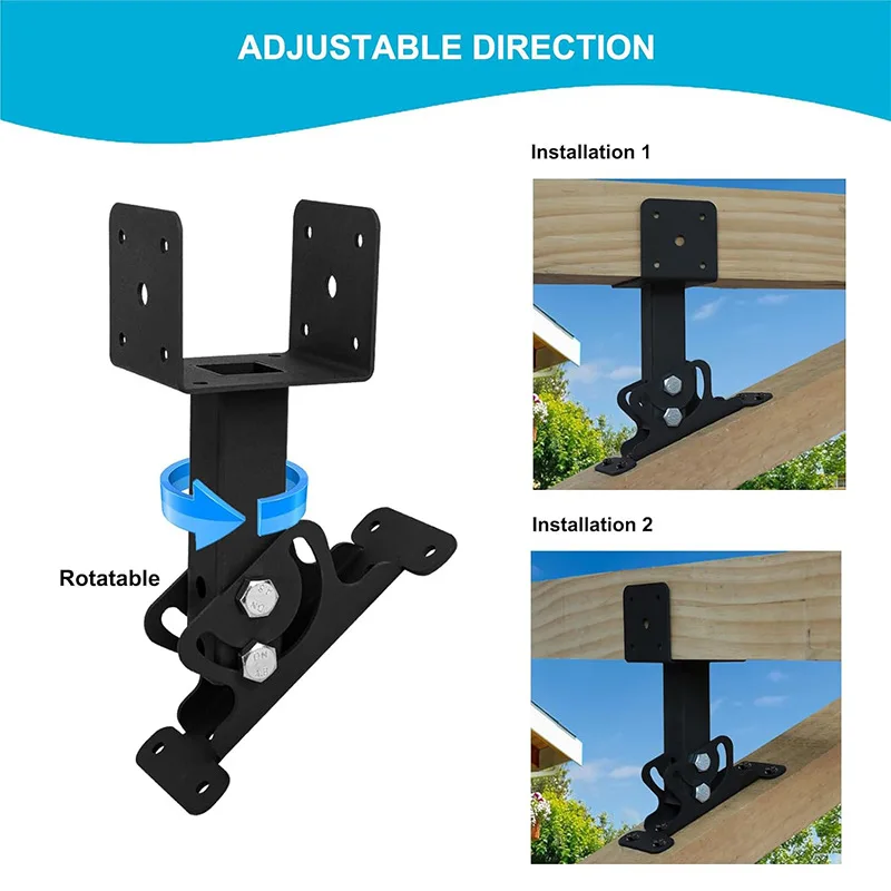 Heavy-duty-roof-installation-bracket-adjustable-saddle-shaped-canopy ...