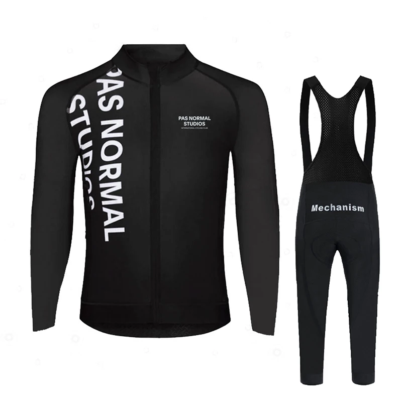 New Pas Normal Studios Autumn Cycling Clothing Long Sleeve Cycling Set ...