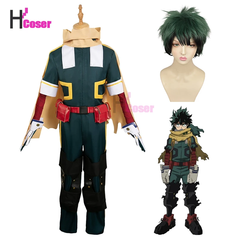Traje de Cosplay My Hero Academia Deku Fantasia Completa Midoriya Izuku ...