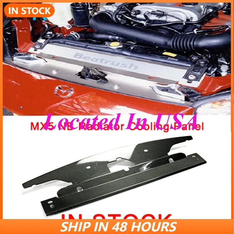 For-Mazda-MX5-NB-Radiator-Carbon-Fiber-Cooling-Panel-Glossy-Fiber ...