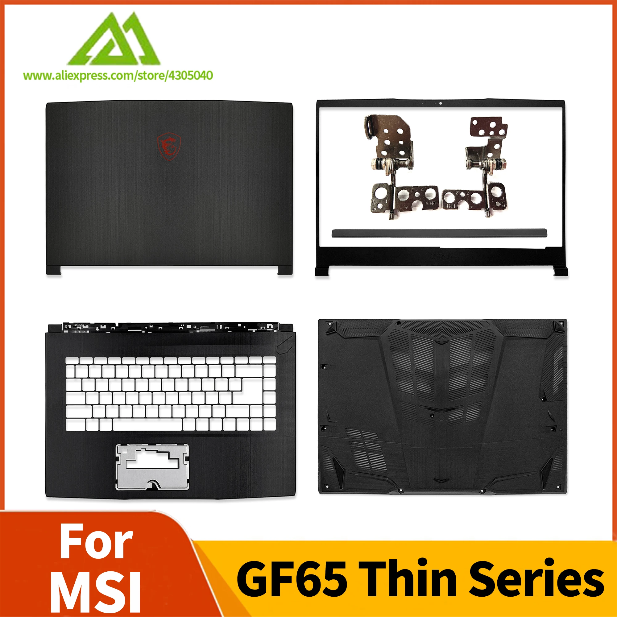 Msi Gf65 Hinge Cover | case for MSI laptop | Replace case for MS-16W1 ...