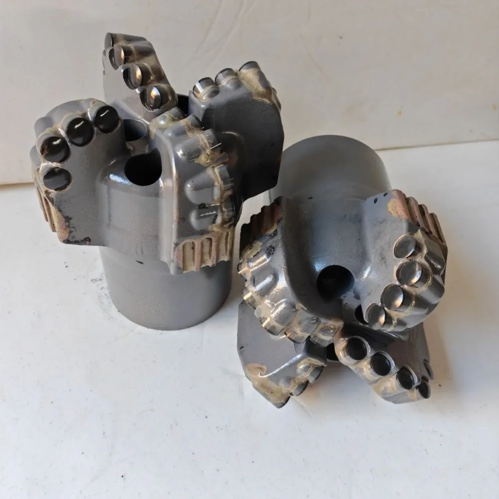 Four-wing PDC Arc-angle Rock Drill Bit for Granite, Hard Formations ...