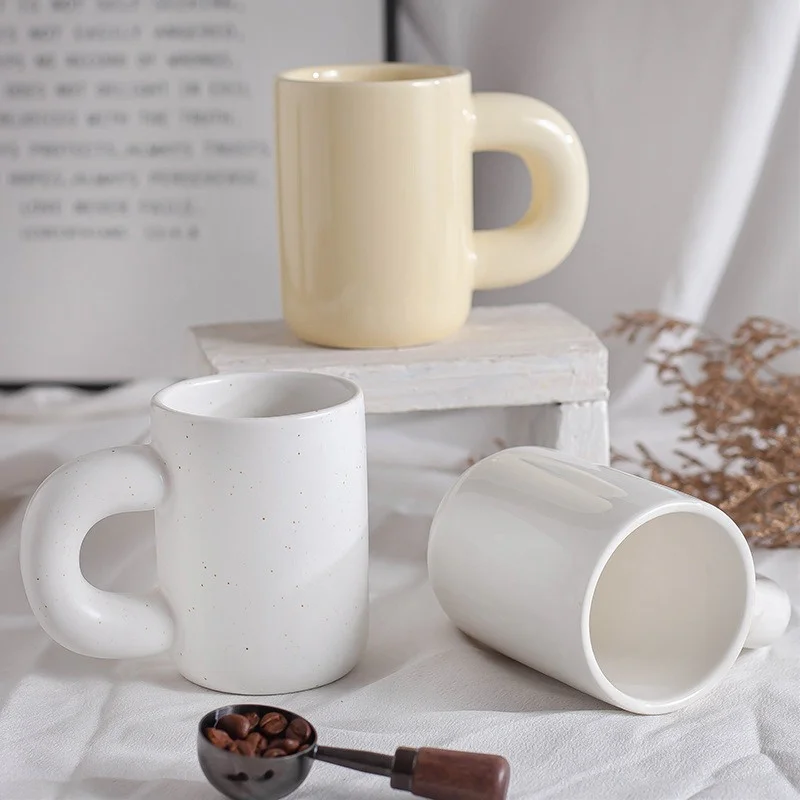 260ml-Korean-Style-Fatty-Mug-Design-Splash-Ink-Ceramic-Cup-Simple-Milk ...