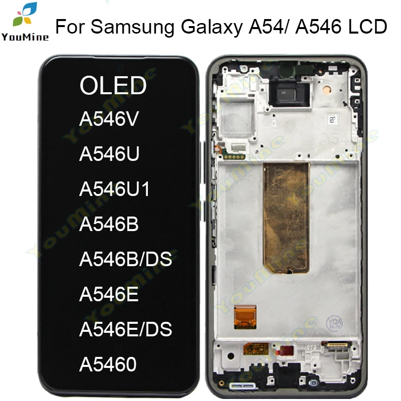 6.4'' OLED For Samsung Galaxy A54 LCD A546U A546B A5460 Display Touch ...