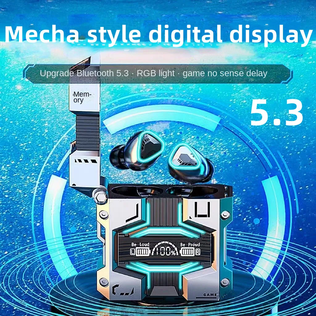 Auriculares-inal-mbricos-M45-con-Bluetooth-5-3-dispositivo-de-audio-TWS ...