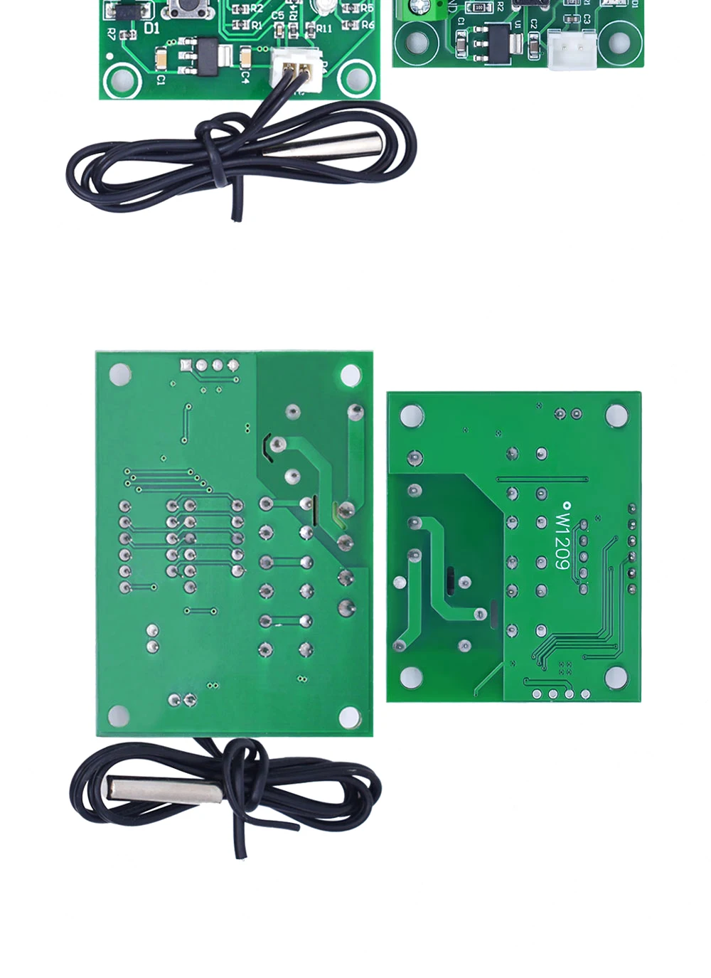 W1209 50-100 см синий/красный DC 12 В цифровой регулятор температуры ...