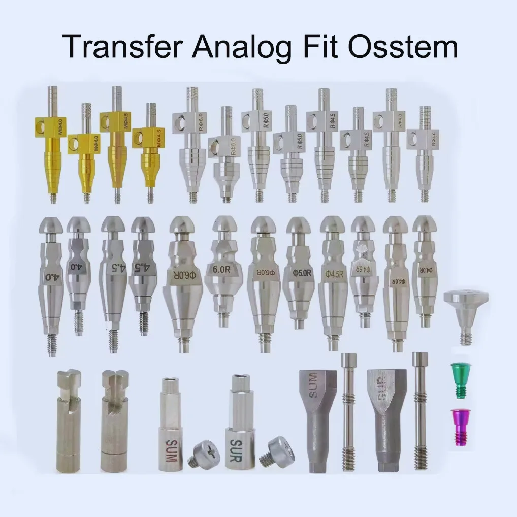 OSSTEM Hiossen dental open transfer rod, closed tray impression coping ...