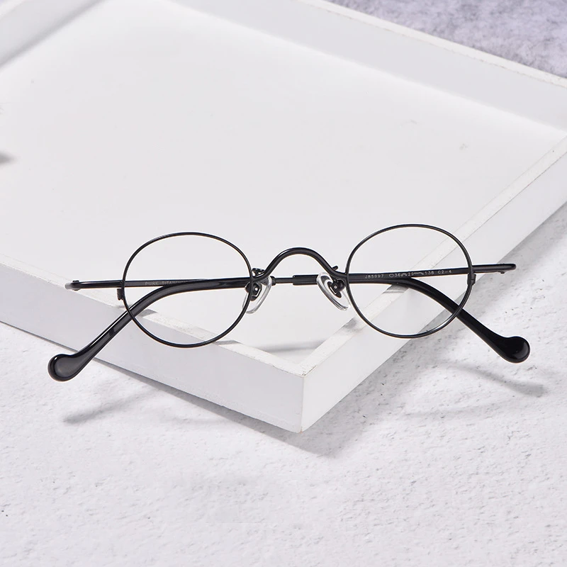 36mm-Mini-Eyeglasses-10-00-Height-Lens-Myopia-Small-Size-Glasses-Frame ...
