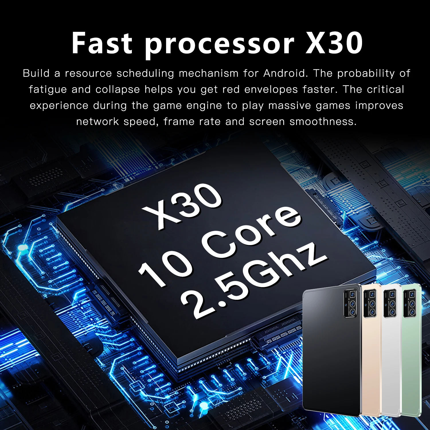 2024 Original Pro 14 Global Version Tablet PC Android 13 12000mAh 16GB ...