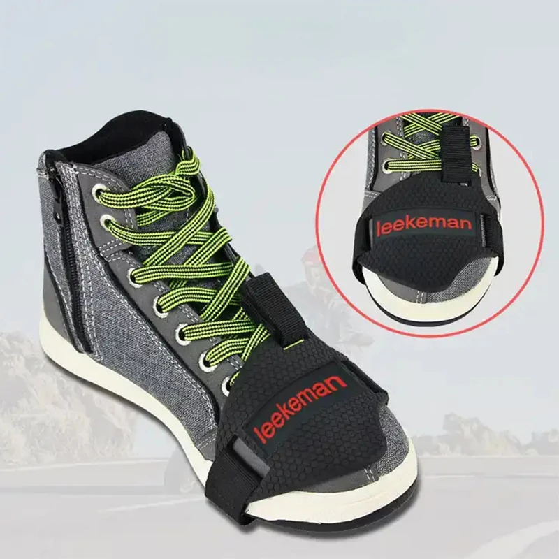 Motorcycle-Boots-Protector-Black-Motorbike-Moto-Gear-Shoe-Boots-Cover ...