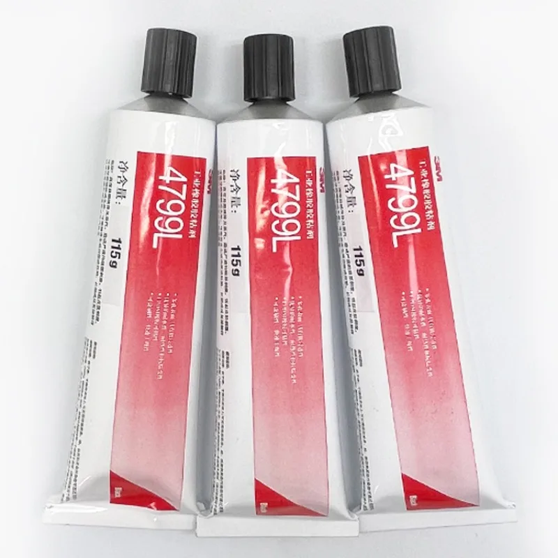 For-3M-4475-Transparent-4799L-Black-Rubber-Edge-Glue-Plastic-ABS-PVC ...