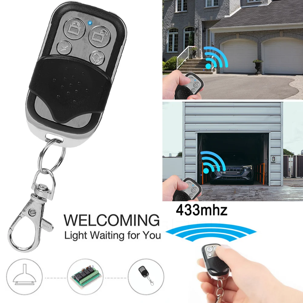 433MHz-4CH-Remote-Control-Duplicator-Key-Fob-Distance-Remote-Control ...