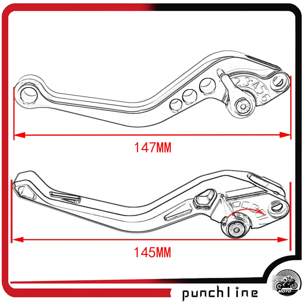 Fit For PCX 125 PCX 150 PCX 160 2021-2023 Front Disc Brake Levers Rear ...