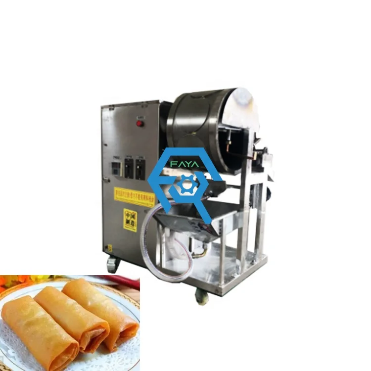 Automatic-Spring-Roll-Machine-Maker-Lumpia-Wrapper-Skin-Maker-Egg-Roll ...