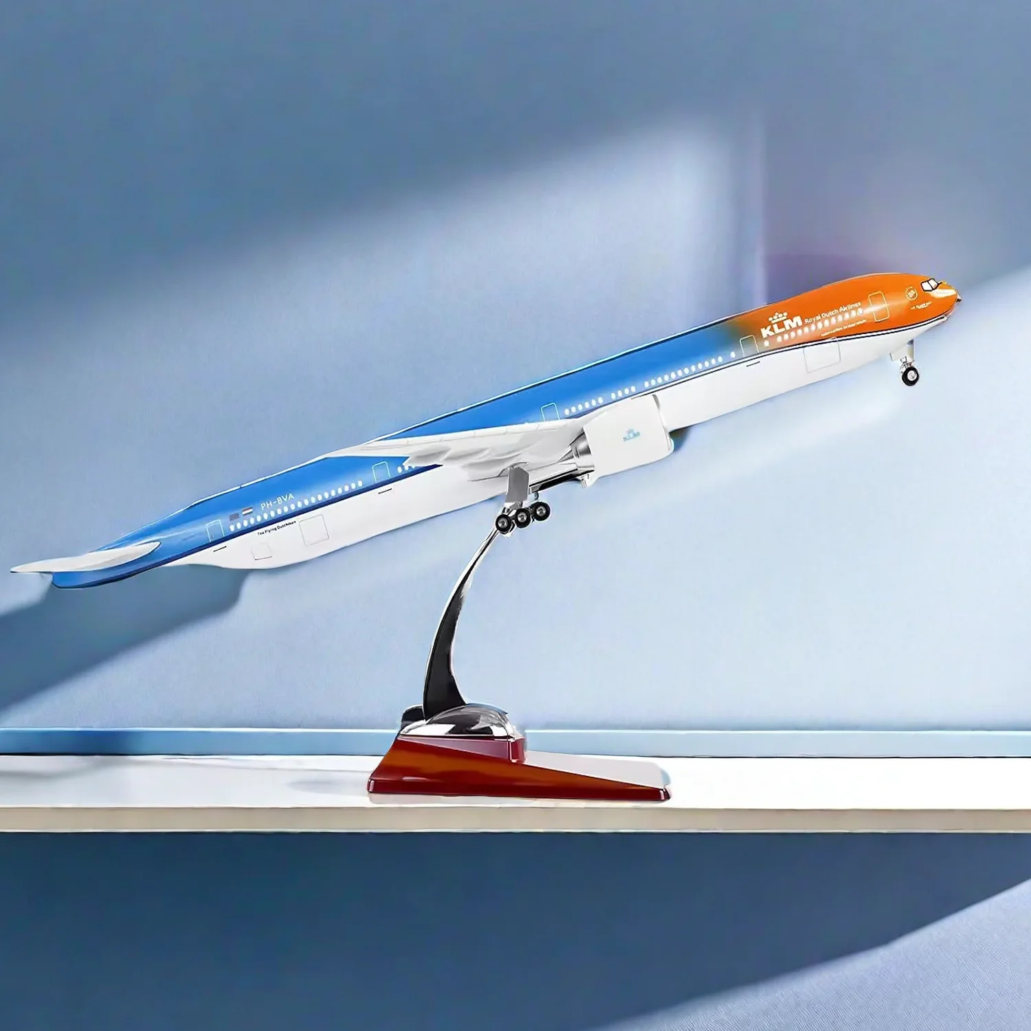 New-1-130-Scale-Large-Model-Airplane-Holland-KLM-Boeing-777-Plane ...