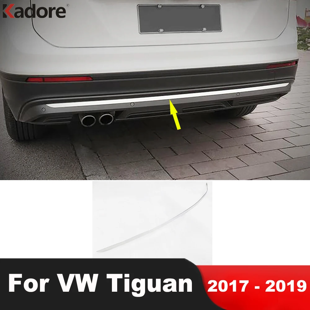Rear-Bottom-Bumper-Cover-Trim-For-Volkswagen-VW-Tiguan-2017-2018-2019 ...