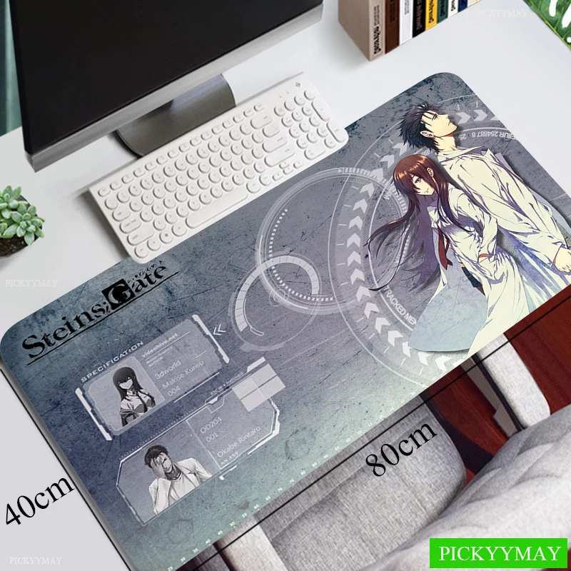 Steins-Gate-Mouse-Pad-Gamer-Pad-Big-Gaming-Mousepad-XL-Mouse-Mat ...