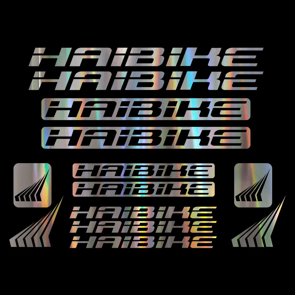 Autocollants en vinyle pour vélo HAIBIKE, 13 pièces | AliExpress