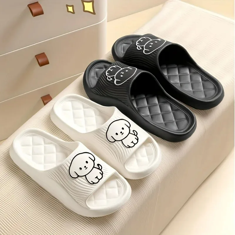 Cute Couple Pillow Slippers Female Summer Wear 2024 New Bathroom Bath ...