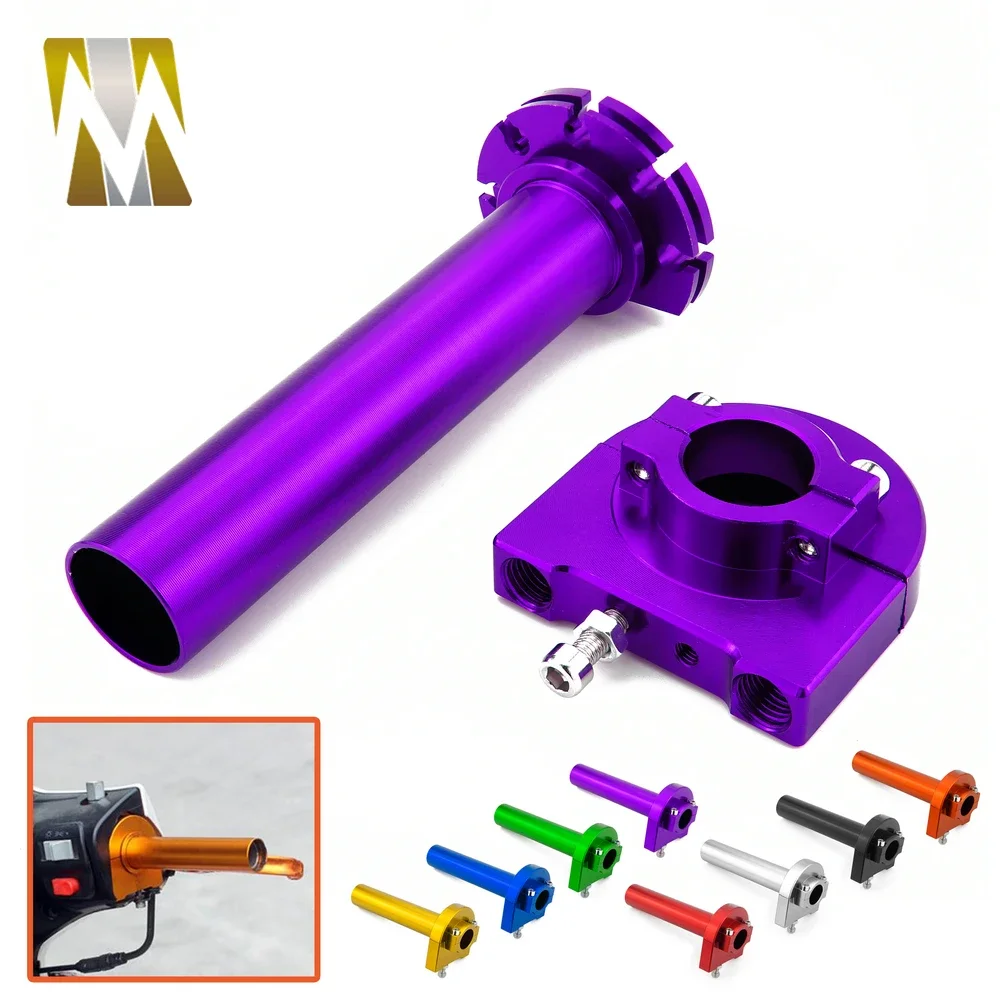 Gas-Throttle-Handle-Grip-Universal-7-8-22mm-Throttle-Motorcycle-Handle ...