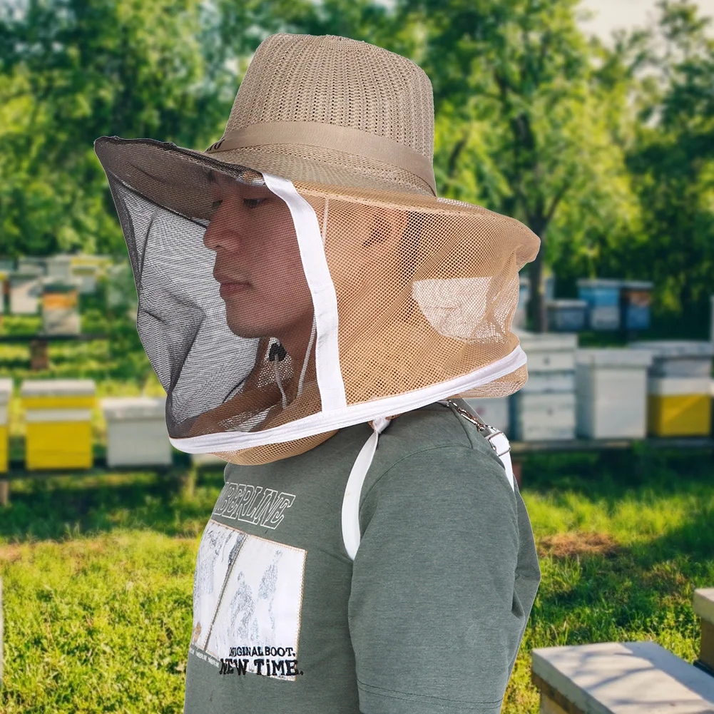 Beekeeper-Cowboy-Hat-Beekeeping-Veil-Outdoor-Beekeeper-Cowboy-Hat ...