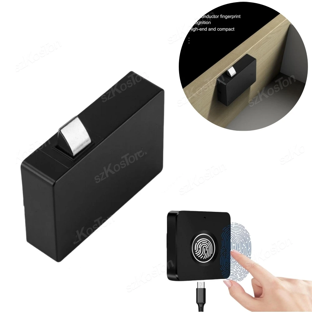 Smart-Drawer-Cabinet-Lock-Intelligent-Electronic-Biometric-Fingerprint ...