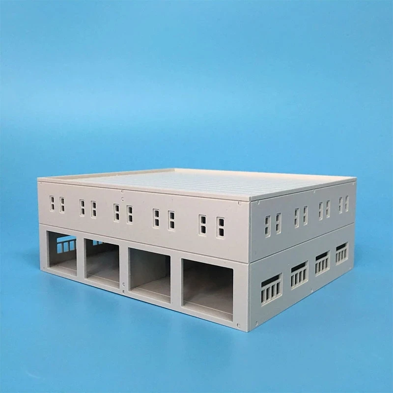 1-87-Ho-1-150-N-Scale-Sand-Table-Factory-Building-Model-Train-Plastic ...