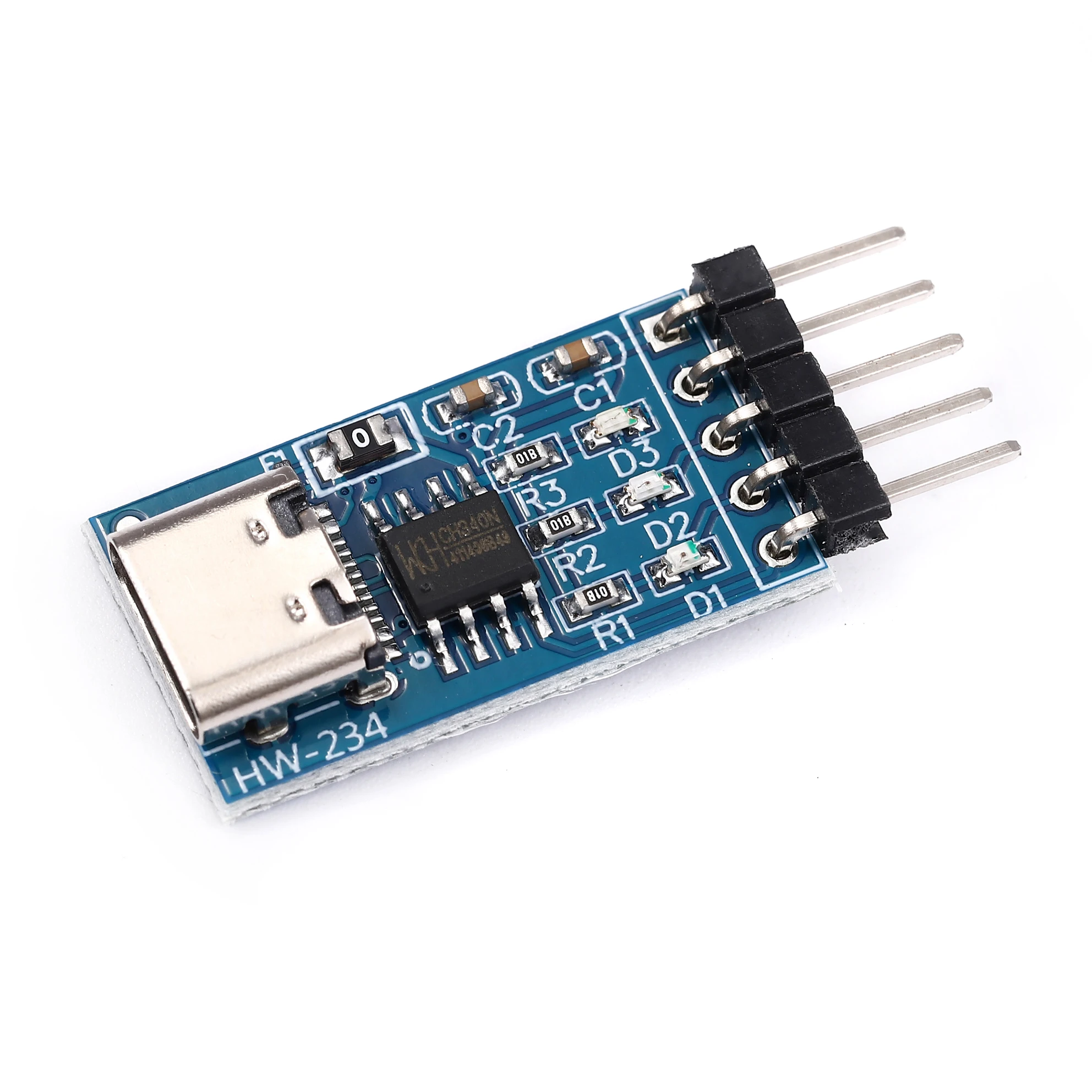 Type-c Usb To Ttl Serial Port Ch340n Module Ch340 Dc 5v/3.3v Upgrade Mcu Download Brush Line ...