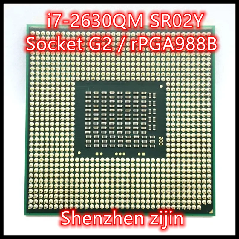 I7 2630QM i7 2630qm sr02y 2.0 ghz quad core processador cpu de oito ...