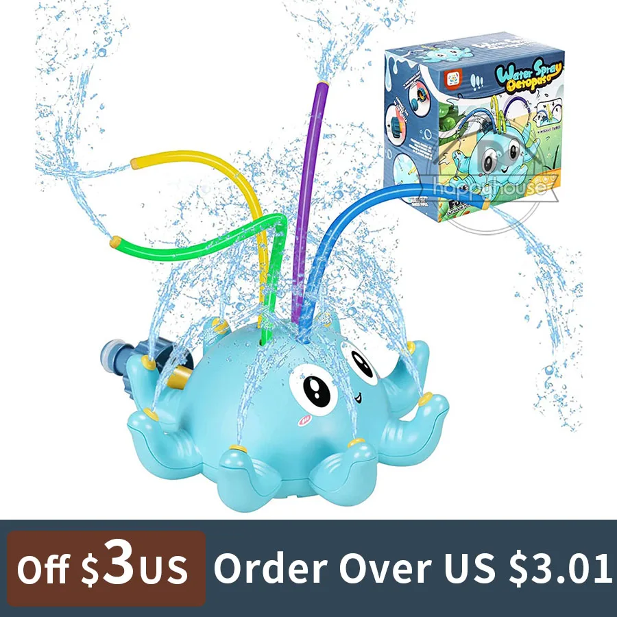 Wiggle Worm Sprinkler Water Toy