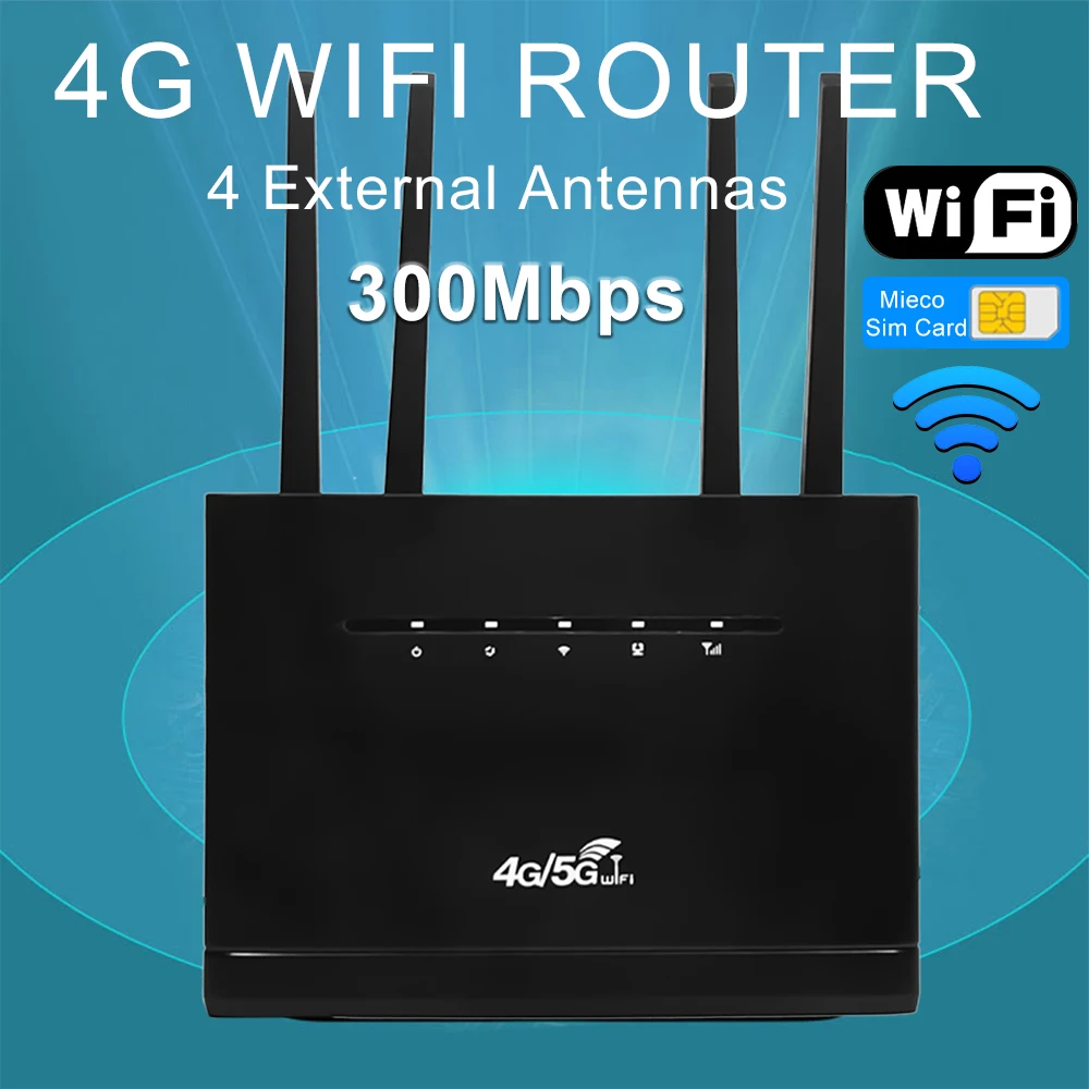 4G-CPE-Router-300Mbps-4G-LTE-WIFI-Router-with-SIM-Card-Slot-Wireless ...