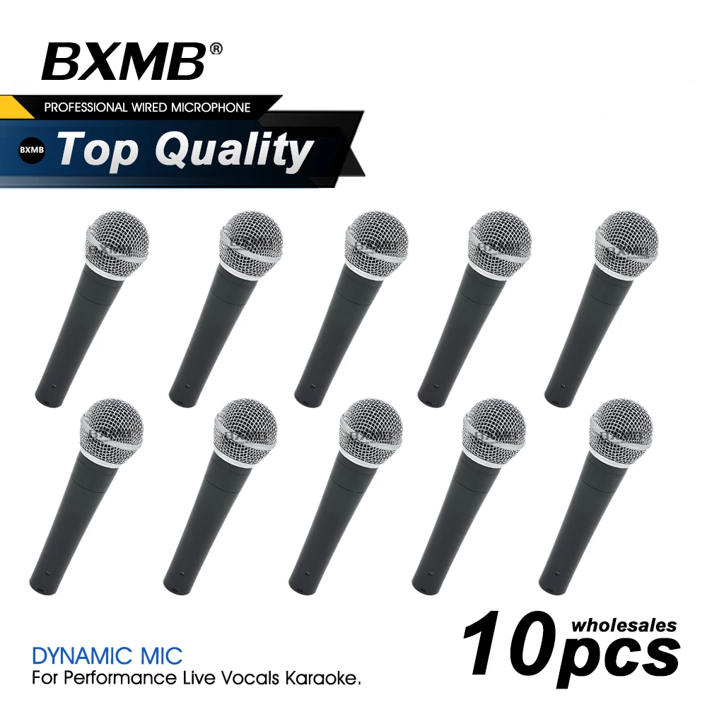 10pcs-lot-Top-Quality-Wholeslaes-Professional-Wired-Microphone-Dynamic ...