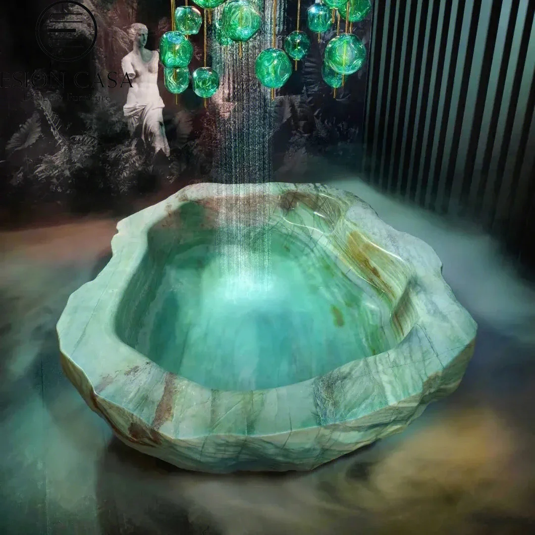 Green-Jade-Color-Freestanding-Bathtub-Soak-Tub-Shower-Bath-Tub-Bathtubs ...