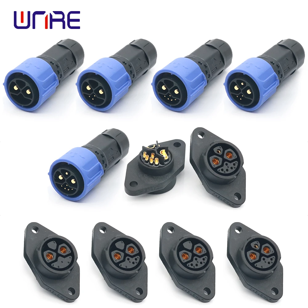 E-BIKE Battery Connector IP67 30-50A Charging Port M25 Plug With Cable ...