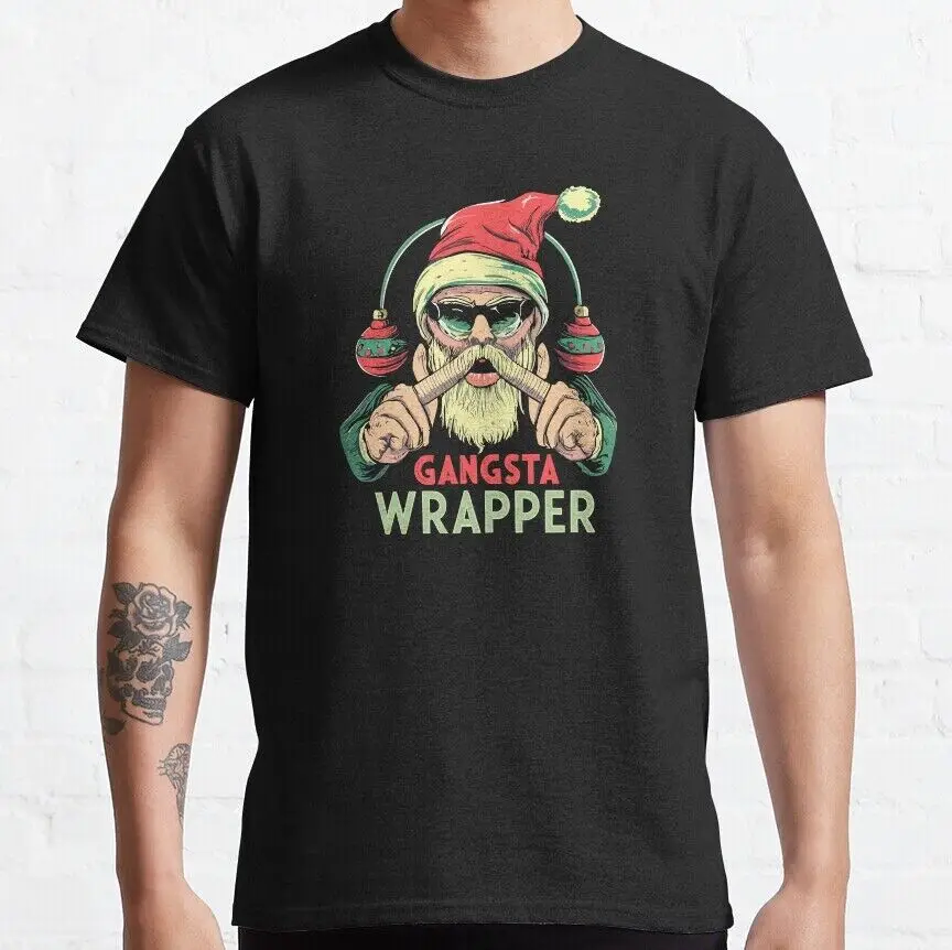 BEST-TO-BUY-Funny-Santa-Gangsta-Wrapper-Classic-Christmas-Costume-T ...