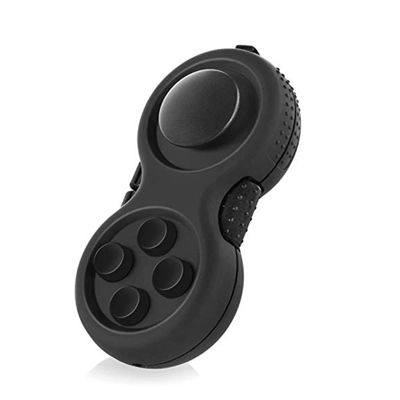 Black Pad Fidget Toys Game Classical Controller with 8 Functions ...