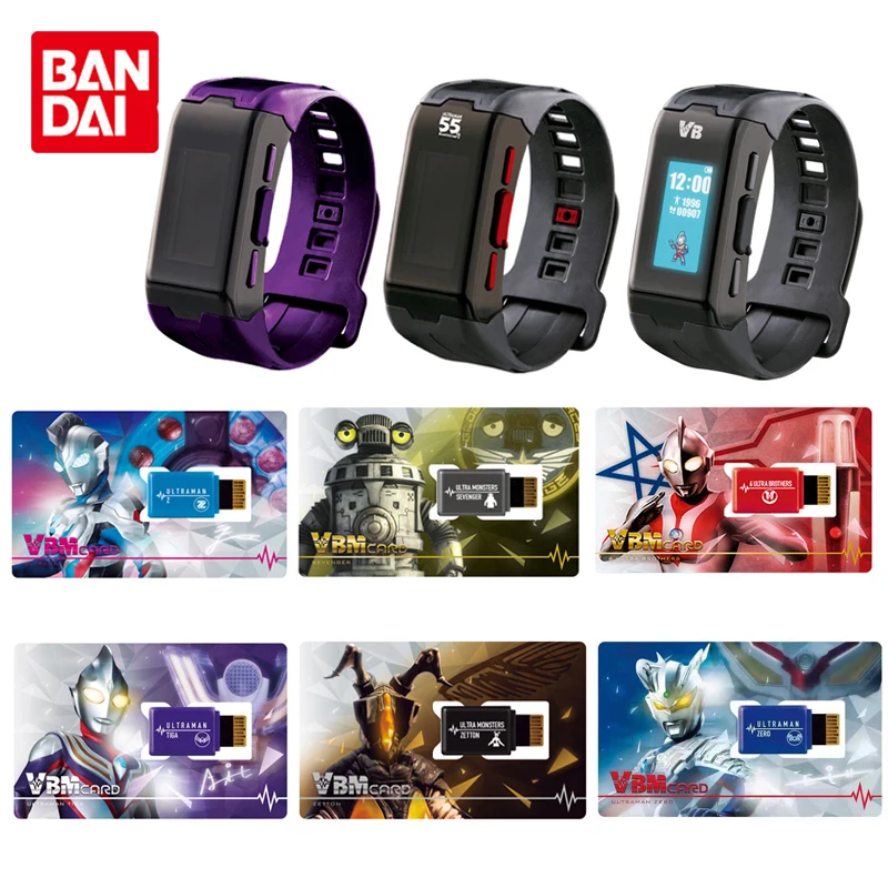 Bandai Characters Ultraman Vital Bracelet Tiga Trigger Zero ULTRA ...
